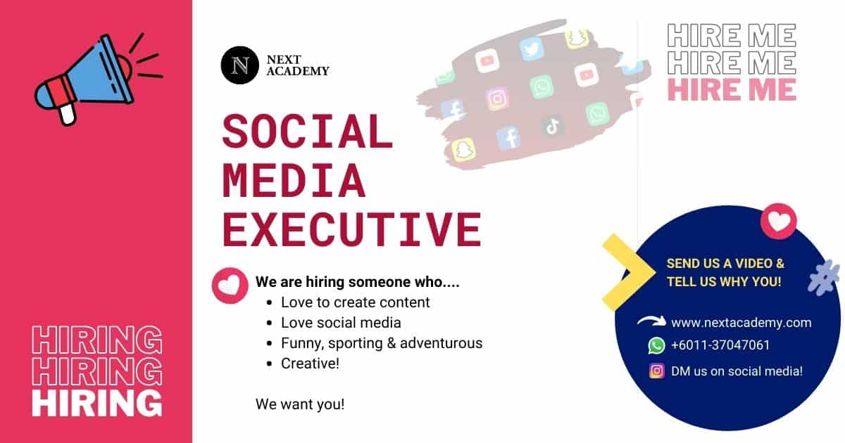 Social Media Executive Career - NEXT Academy